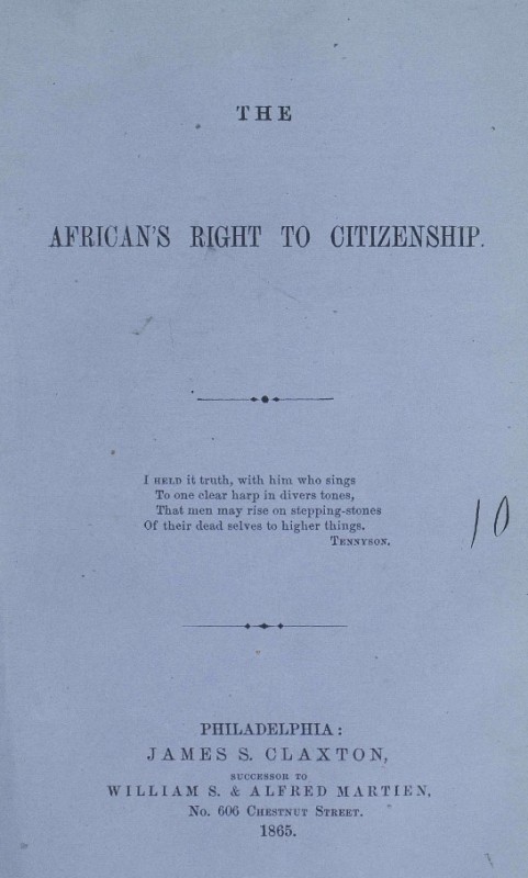 African Americans and Reconstruction: Hope and Struggle, 1865-1883 | Readex