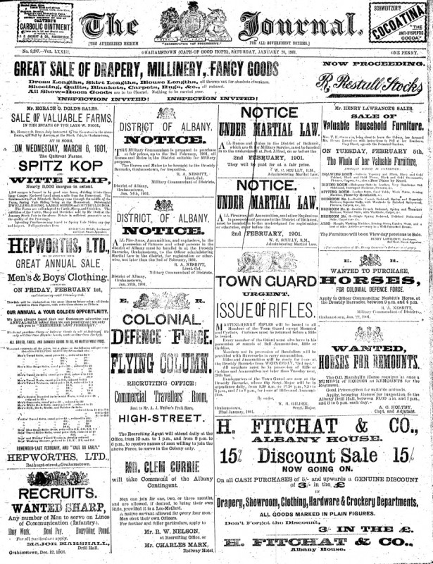 African Newspapers, Series 1, 1800-1922 | Readex