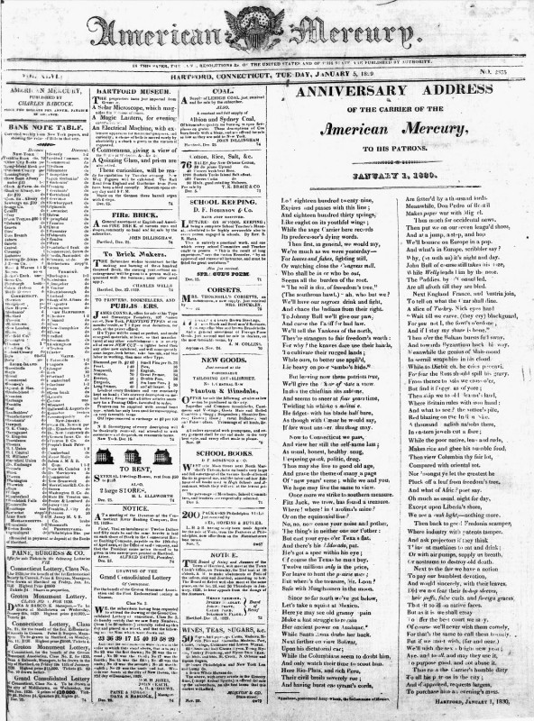 Early American Newspapers: Series 01, 1690-1876: From Colonies to ...