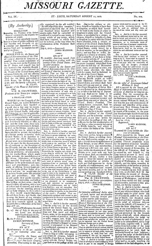 Early American Newspapers: Series 10, 1730-1900: Regional Pioneers | Readex