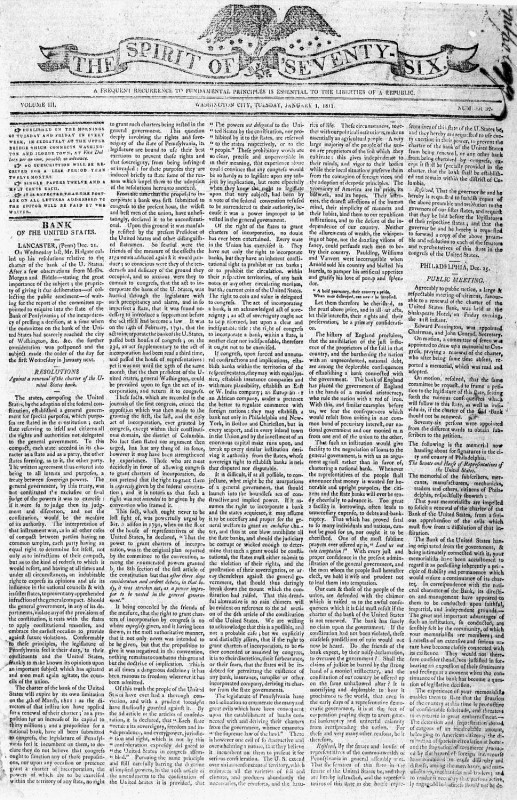 Early American Newspapers: Series 01, 1690-1876: From Colonies to ...