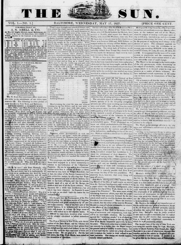 Early American Newspapers: Series 03, 1783-1922: From Farm to City | Readex