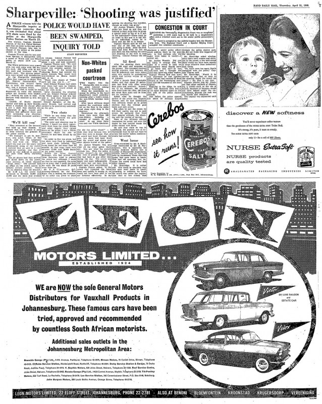 Rand Daily Mail (1902-1985) | Readex