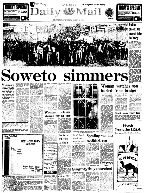 Rand Daily Mail (1902-1985) | Readex