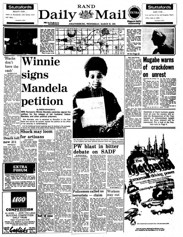 Rand Daily Mail (1902-1985) | Readex
