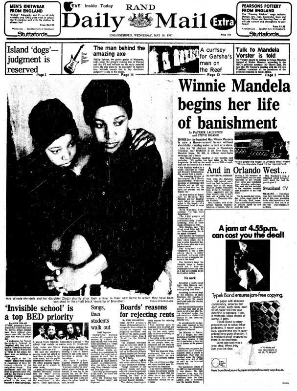 Rand Daily Mail (1902-1985) | Readex