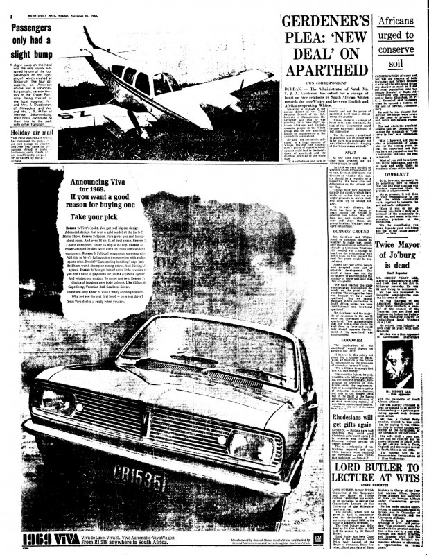 Rand Daily Mail (1902-1985) | Readex