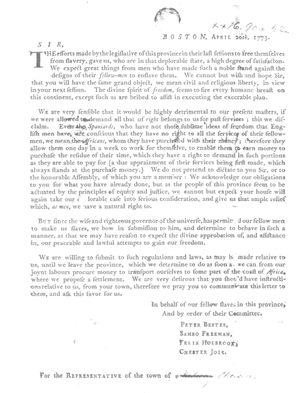 African Americans and Revolutionary America: Freedom and Oppression ...