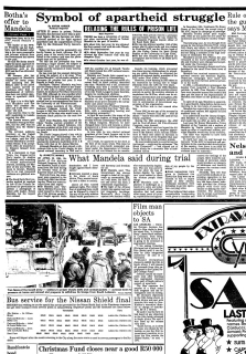 Rand Daily Mail (1902-1985) | Readex
